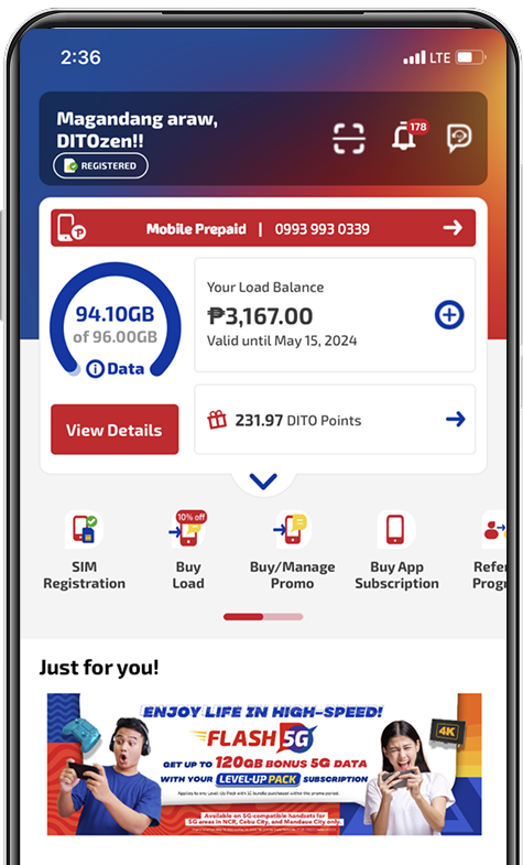 Get The Best Mobile Postpaid FlexPlans With DITO!